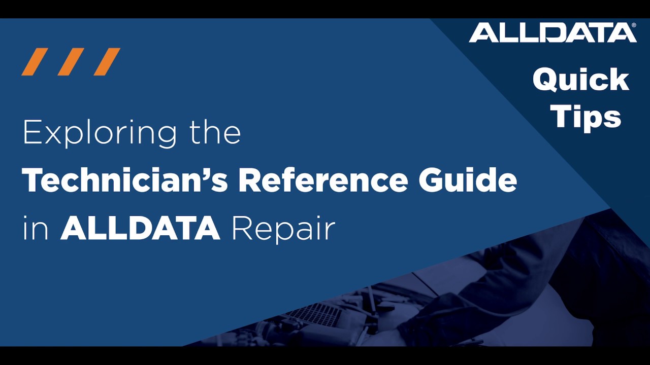 Quick Tip: Technician's Reference Guide - YouTube