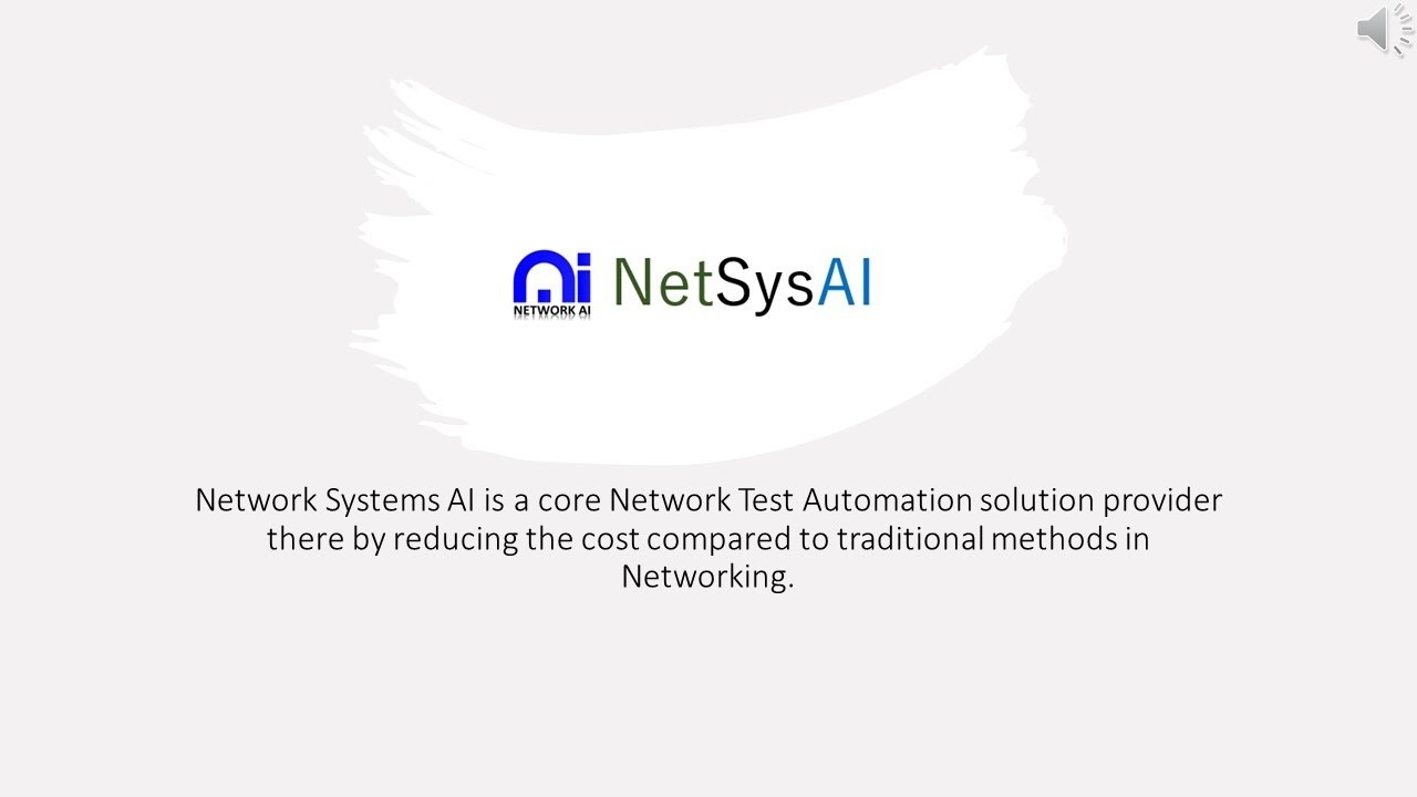 Network Systems Test Automation - YouTube
