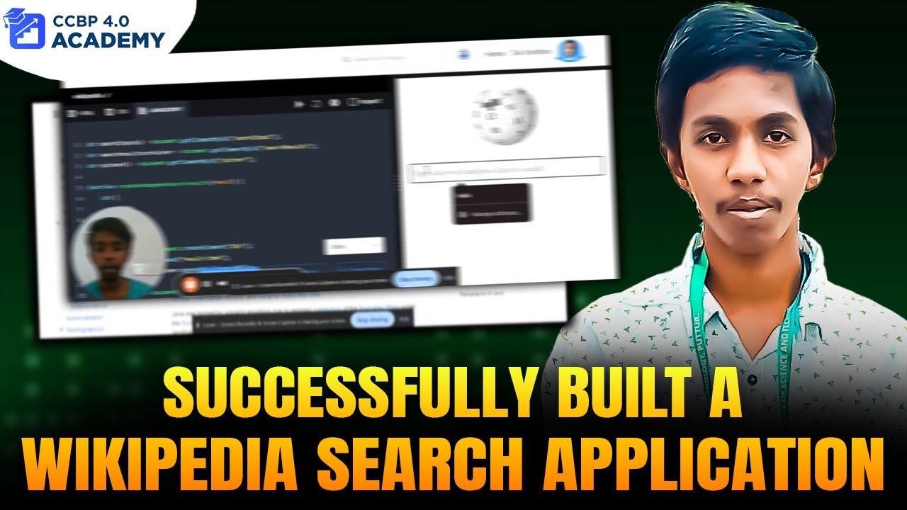 I’ve Built a Wikipedia Search Application | NxtWave Course Review in ...