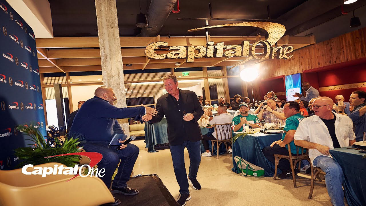 Touchdown in Miami | Capital One Café - YouTube