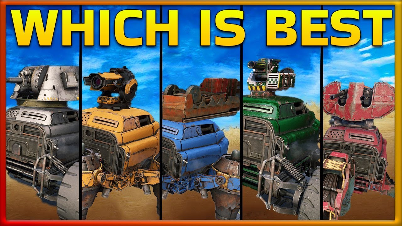 5 Insane Builds for Crossout Clan Confrontation - YouTube