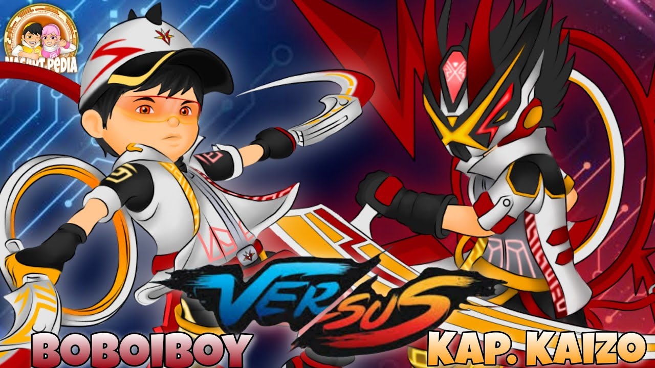 Boboiboy VS Kapten Kaizo Elemental - YouTube