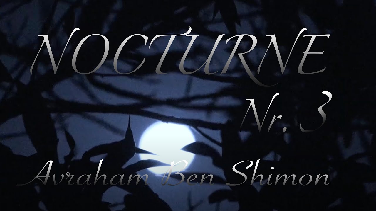 Avraham Ben Shimon - Nocturne Nr.3 - YouTube