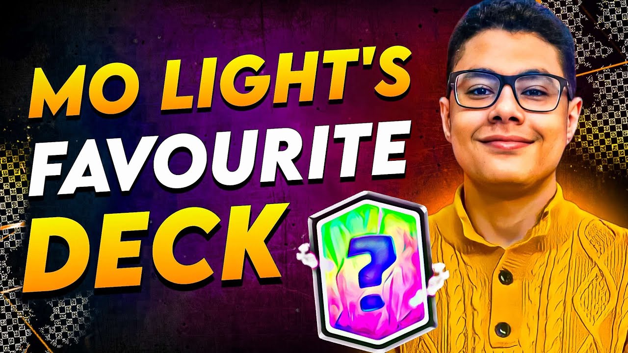 Mohamed Light's *FAVORITE* Deck in Clash Royale - YouTube