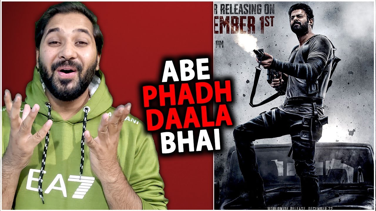 Salaar New Poster Review Reaction | Salaar Trailer Official Release ...