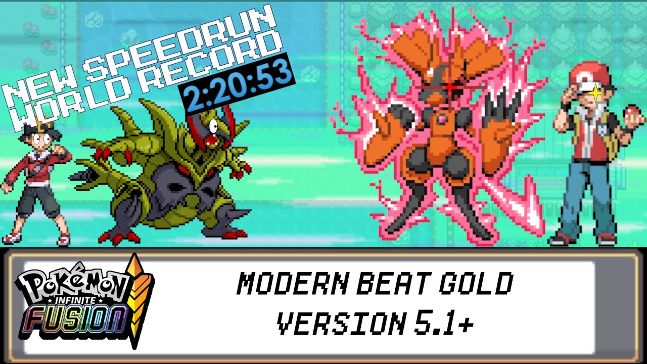The FIRST Infinite Fusion World Record to Beat Gold in Modern Mode ...