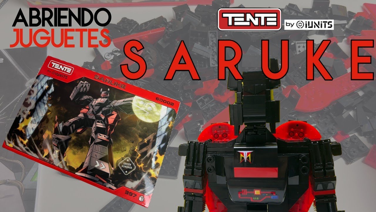 ABRIENDO JUGUETES: ROBLOCK SARUKE 60002 SARUKE, TENTE IUNITS - YouTube
