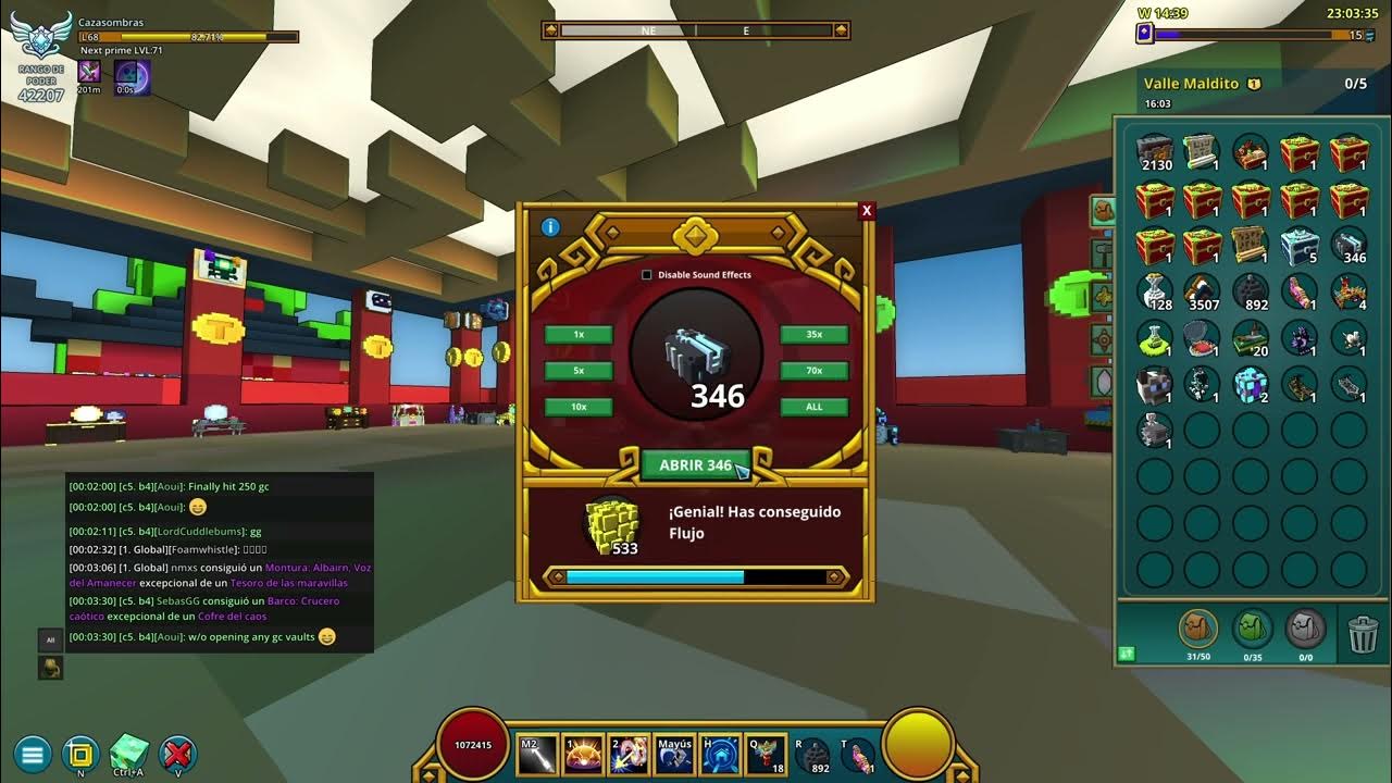 OPEN 1000 CHAOS CHEST TROVE - YouTube