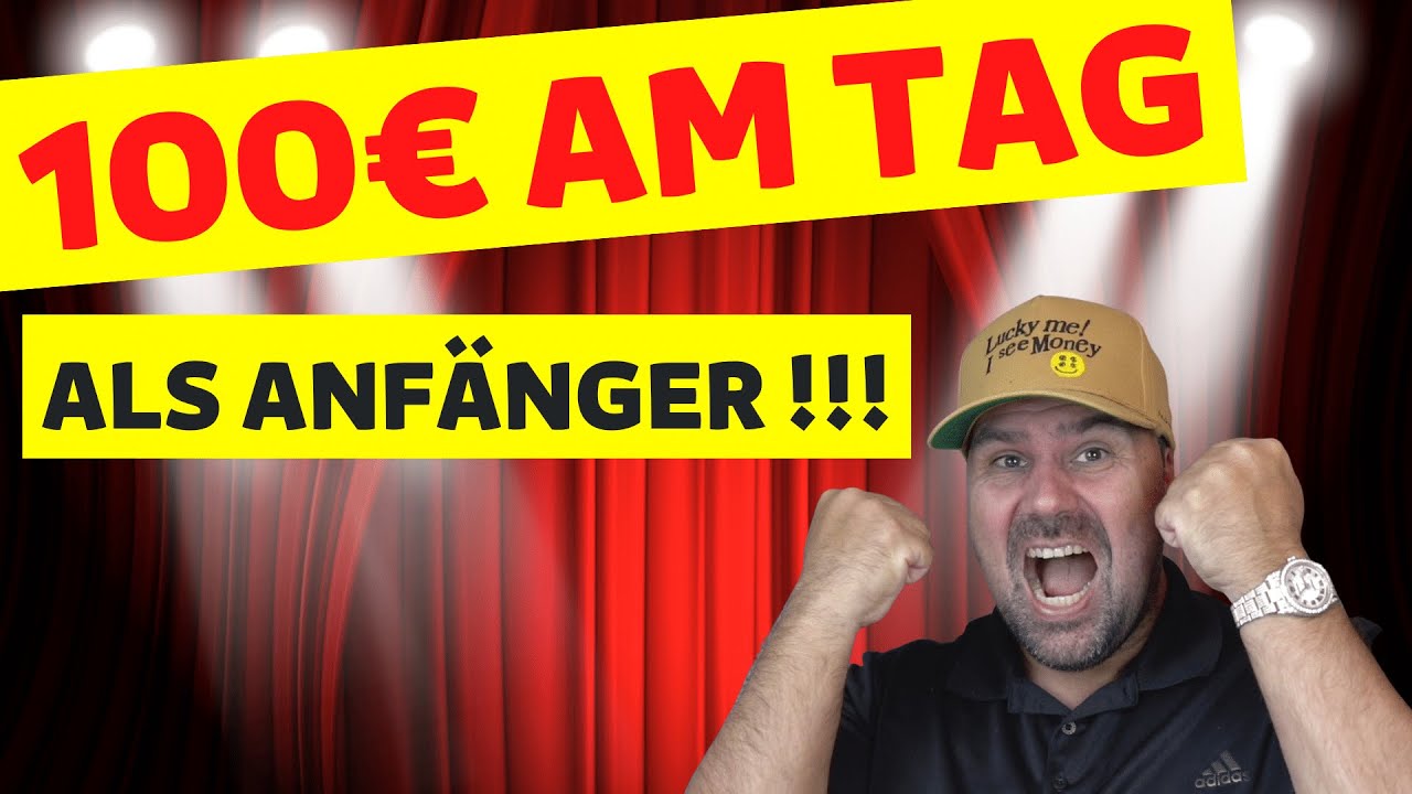 DIE EINFACHSTE METHODE für 100€ 💰/ Geld verdienen 2025 für Anfänger ...