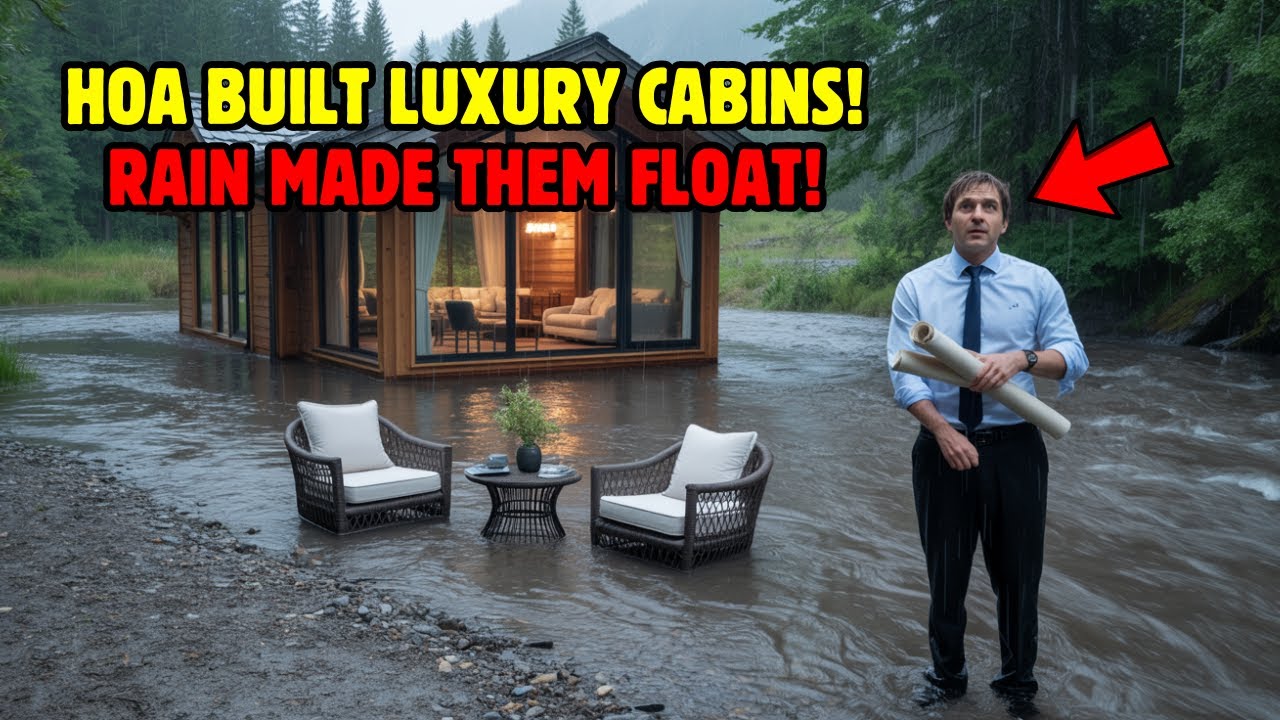 HOA Built 87 Luxury Cabins in My Canyon — Then Rain Hit and I Watched Them Float Downstream ...
