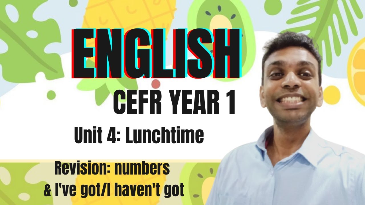 Year 1 Unit 4 Lunchtime (revision lesson) - YouTube