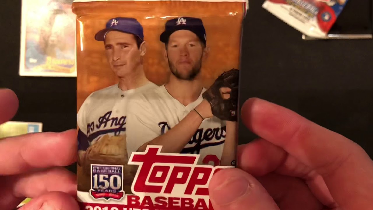 Random Baseball Pack Opening - some new packs for us and a low numbered ...