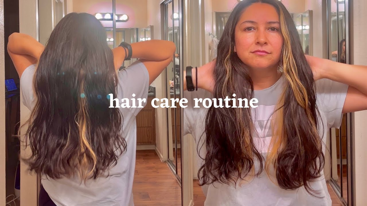 Hair Wash Day Routine! | My Hair Care Routine | Soft Silky Shiny ...