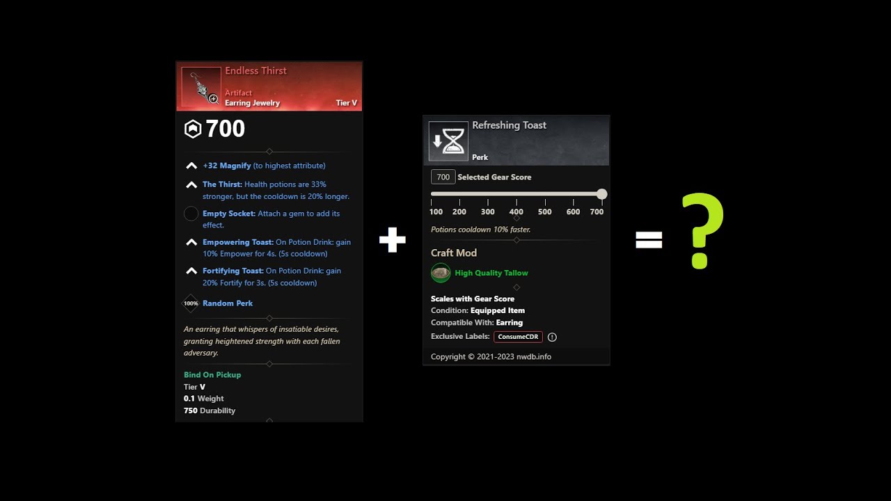 New World - Endless Thirst Artifact [Refreshing Toast Test] - YouTube