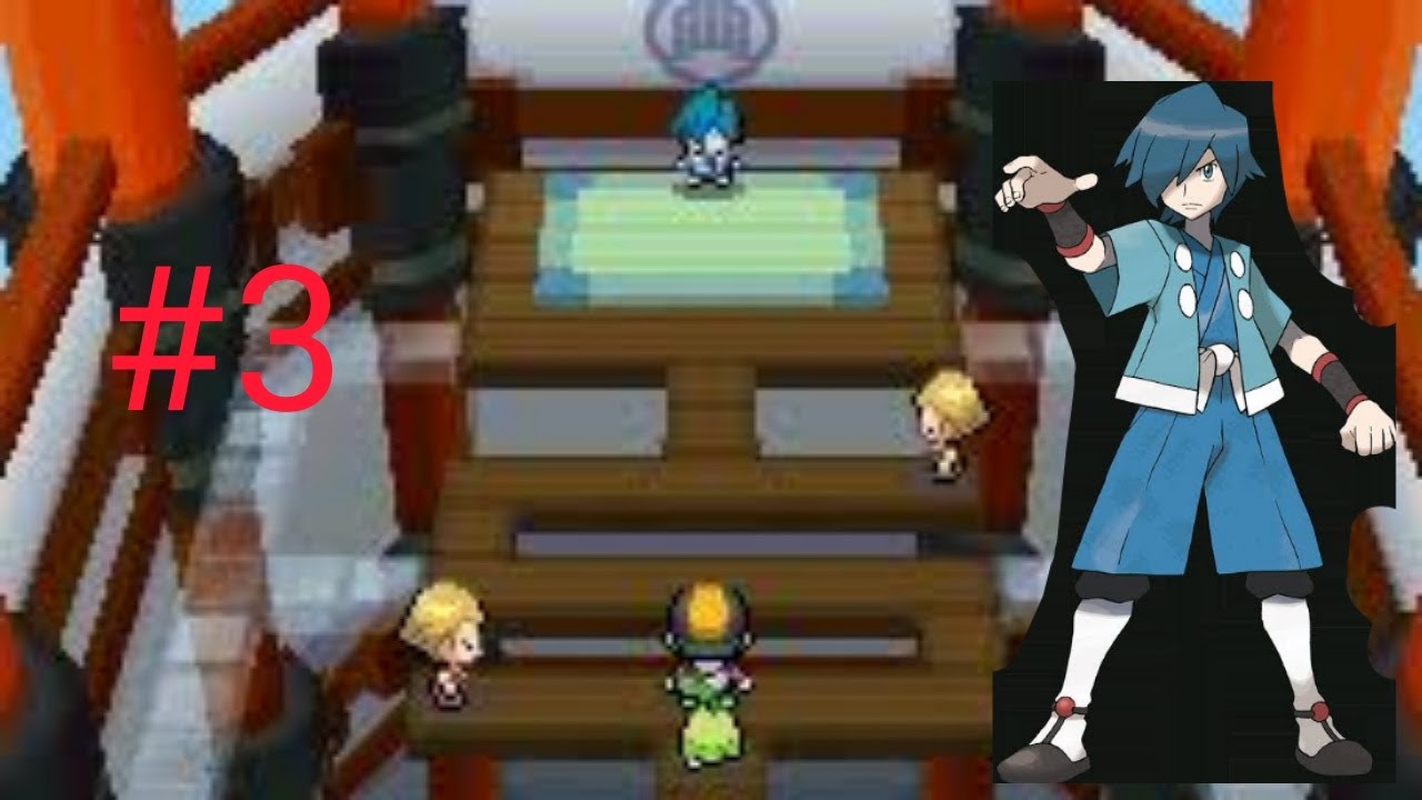 POKEMON HEARTGOLD #3 SALON LİDERİ FALKNER - YouTube