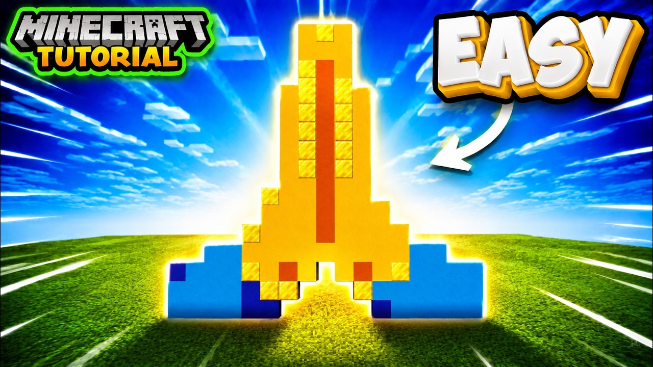 Minecraft Pixel Art Tutorial | How to Build the Praying Emoji - YouTube