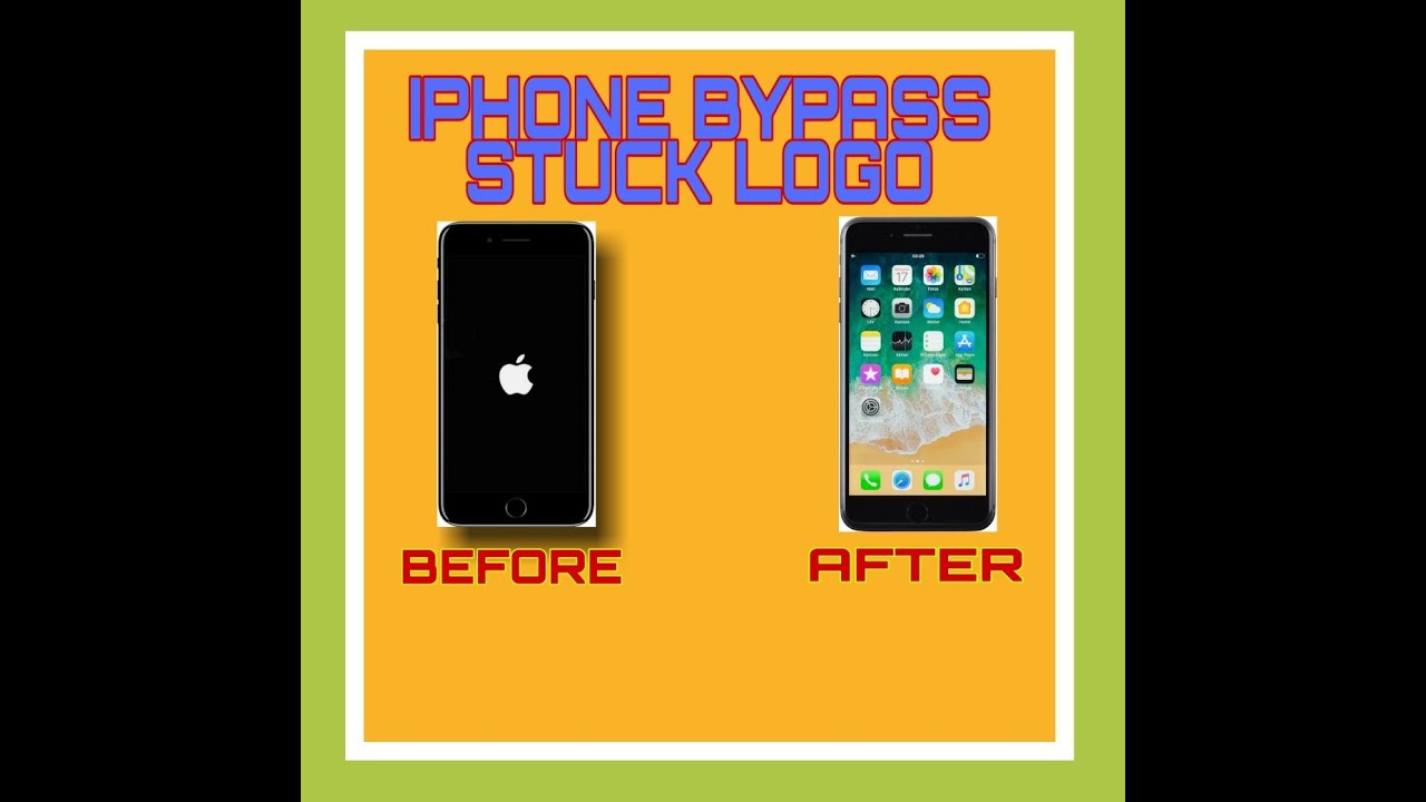 [BARU] CARA MENGATASI IPHONE BYPASS STUCK LOGO APPLE - YouTube