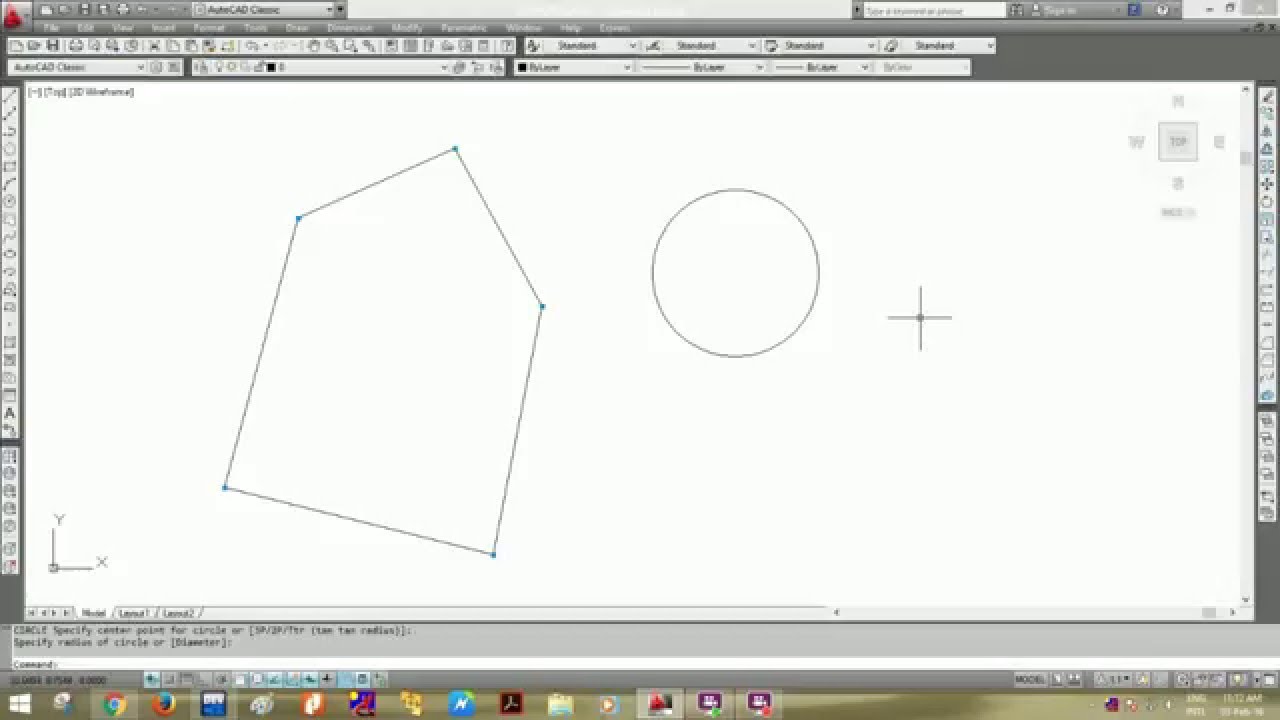 How to find the centroid of any arbitrary shape using AUTOCAD 2012 ...