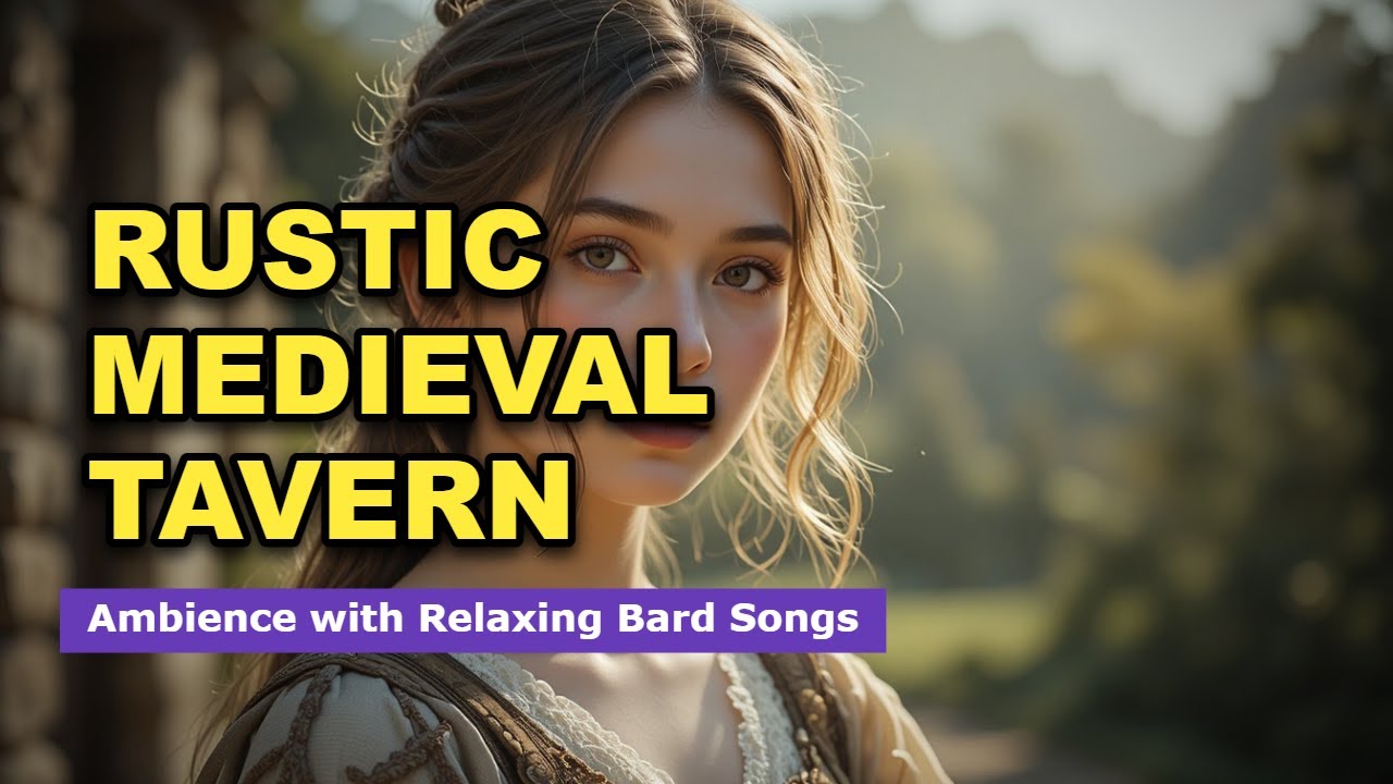 Rustic Medieval Tavern Ambience with Relaxing Bard Songs - YouTube