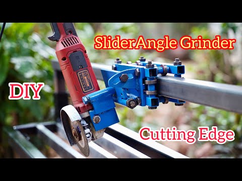 Making A New Slider Angle Grinder Cutting Edge