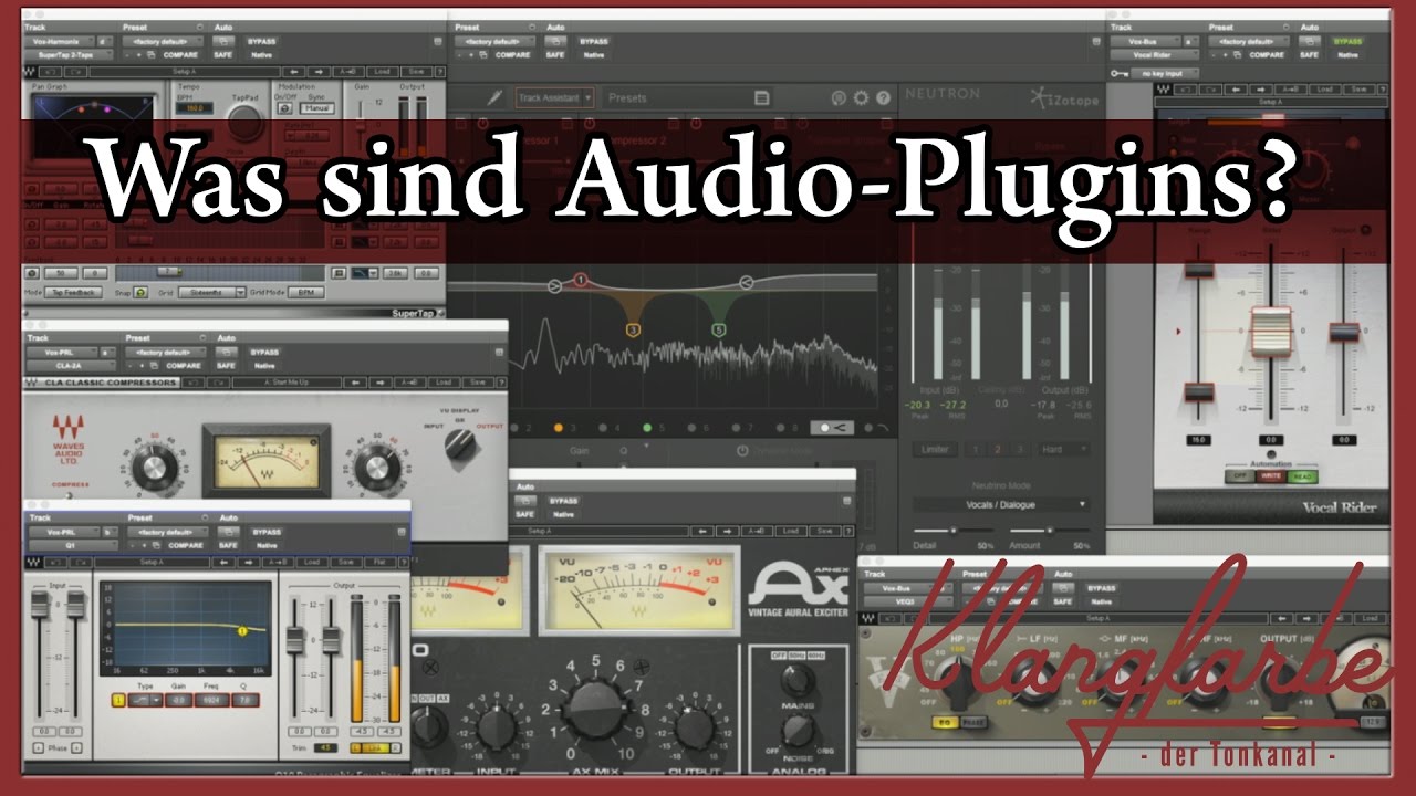 Was sind Audio-Plugins? - YouTube
