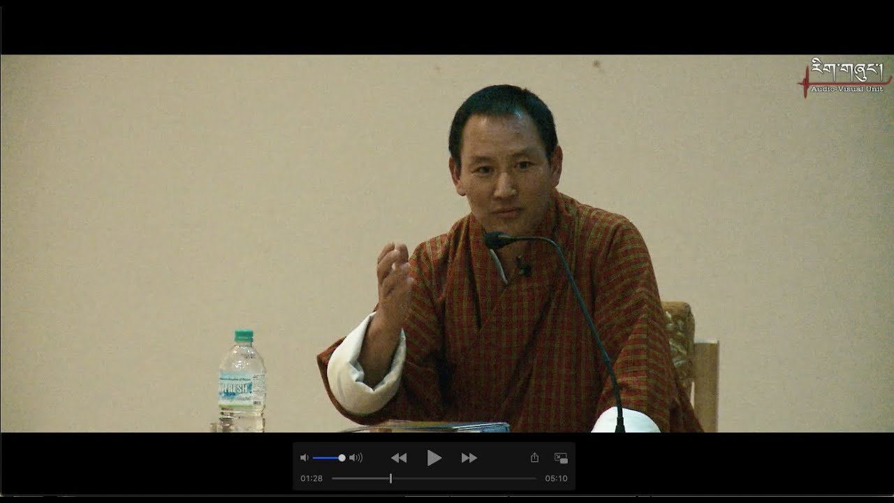 CLCS and Values|Dr. Karma Phuntsho|Inspirational Talk to the students ...