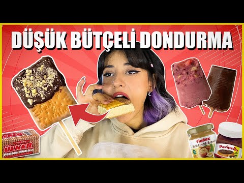 Düşük Bütçeli Dondurmalar Yaptım! | Fış Fış Merve Serisi 41. Bölüm w/@Keowri​