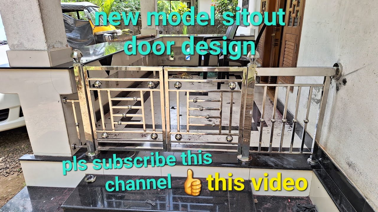new model sitout door design/tig - YouTube