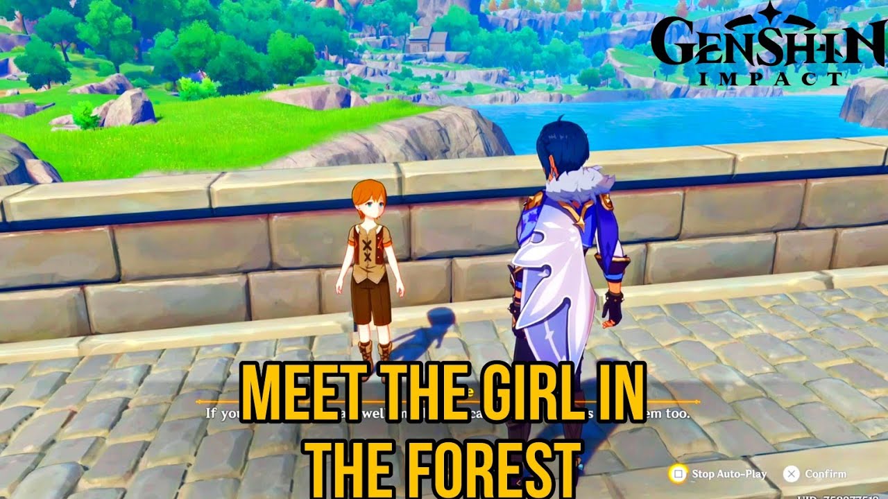 Genshin Impact Prologue Act Ii Meet The Girl In The Forest Part
