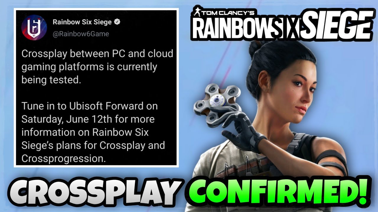 CROSSPLAY AND CROSSPROGRESSION OFFICALLY CONFIRMED BY UBISOFT! Rainbow ...