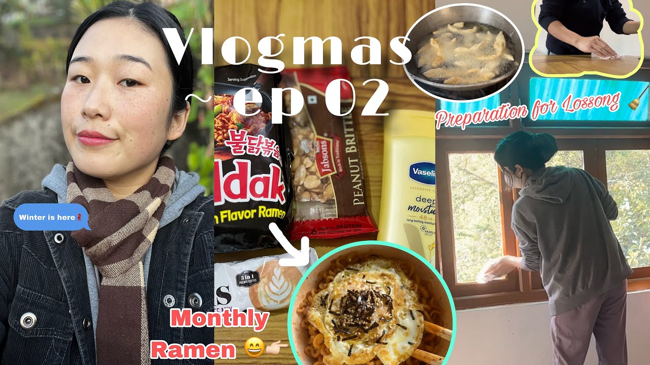 Vlogmas - ep 2 | my simple life in suburbs of Sikkim | Preparations for ...