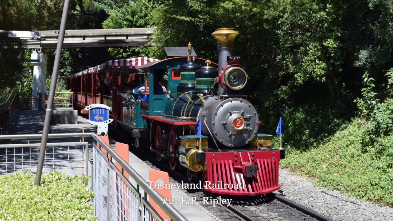 Disneyland Railroad: E.P. Ripley (Compilation) - YouTube