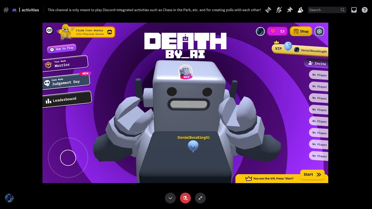 Discord Plays Death By Ai with Polar Boss... 🤖🗡️🔴 LIVE 🔴 - YouTube