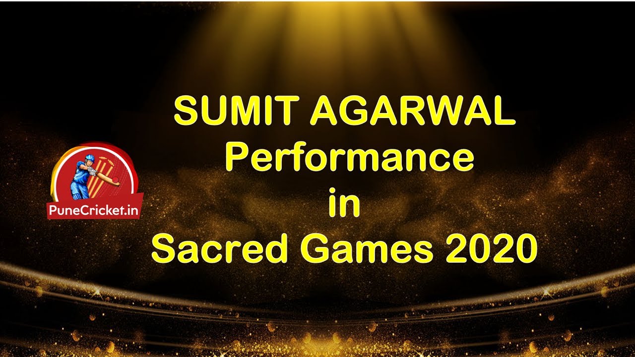 SUMIT AGARWAL Performance in Sacred Games 2020 - YouTube