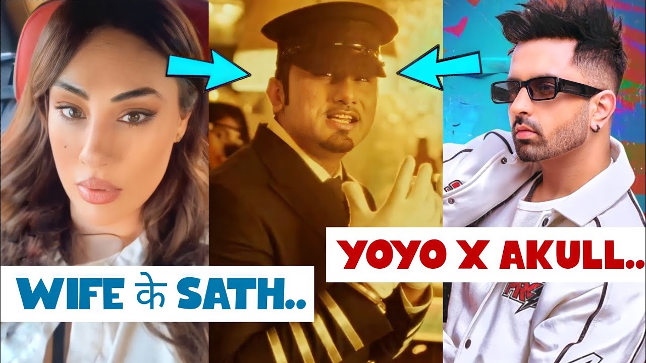 Yo Yo Honey Singh With His New WIFE In Abu Dhabi ⁉️ Jaam Song Honey ...