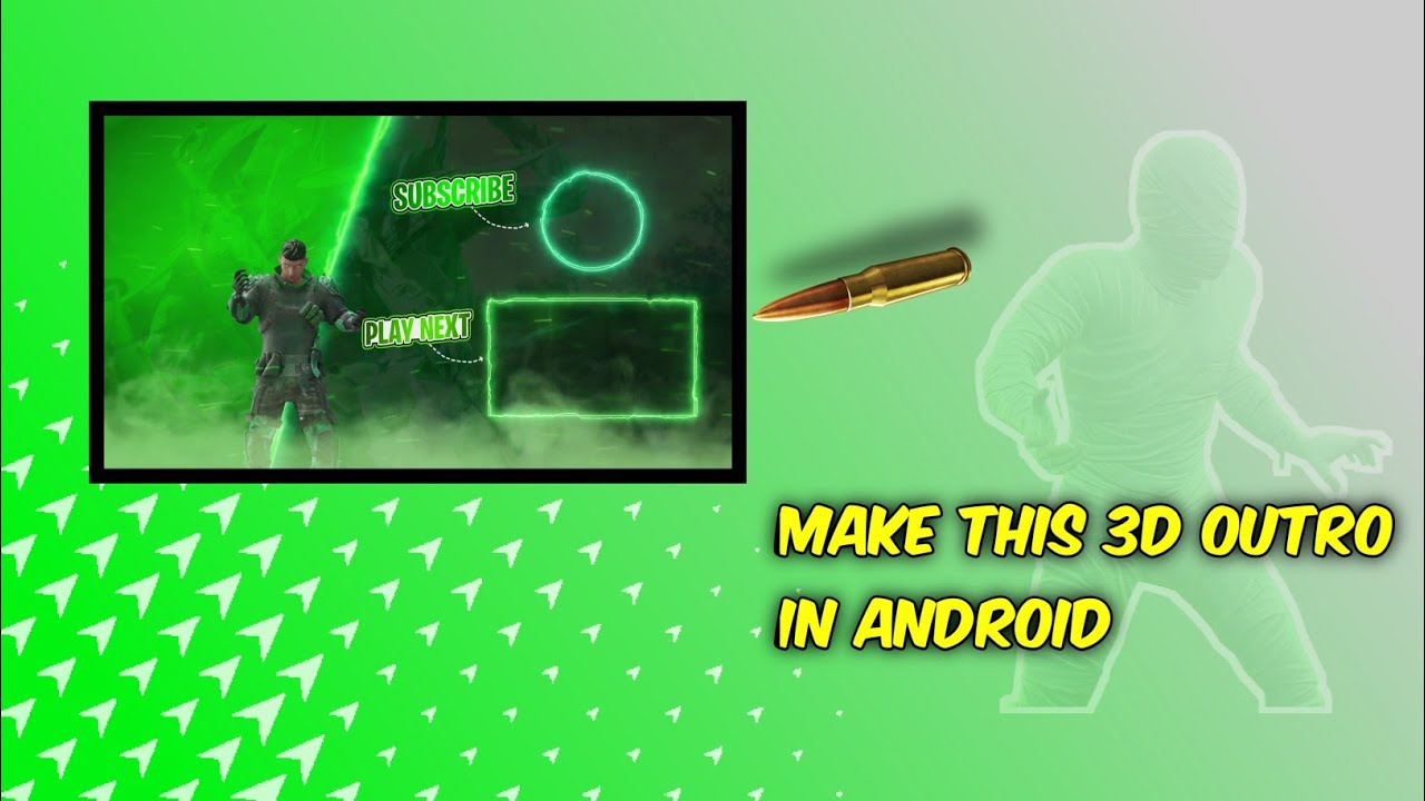 How To Make 3D | Animated Gaming Outro | For YouTube Gaming Outro ...