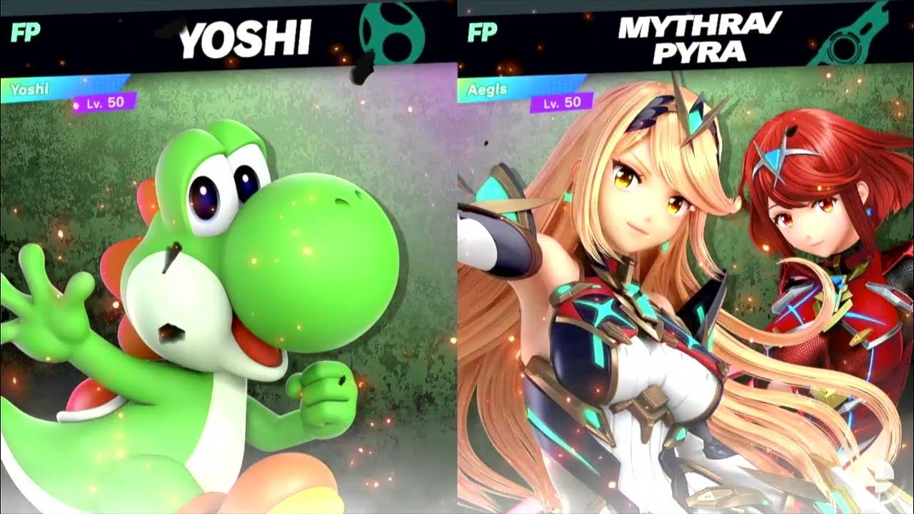 Super Smash Bros Ultimate Amiibo Fights – 9pm Poll Yoshi vs Aegis - YouTube