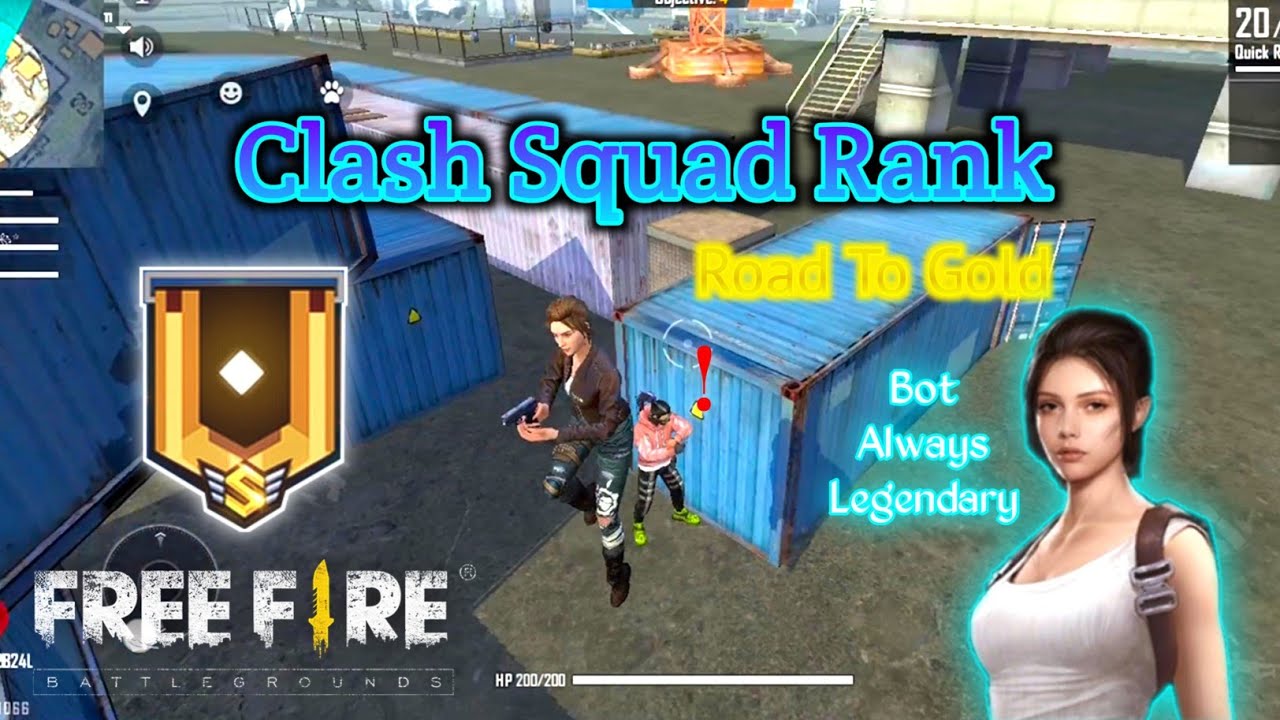 Clash Squad Ranked Push - Road To Gold | Easy Gameplay - Garena Free ...