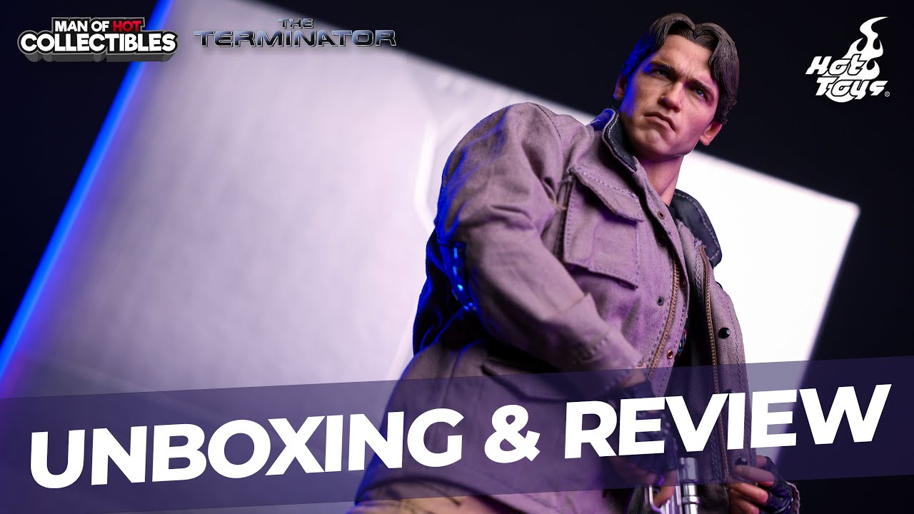 Hot Toys TERMINATOR T-800 Tech Noir Unboxing and Review | The ...