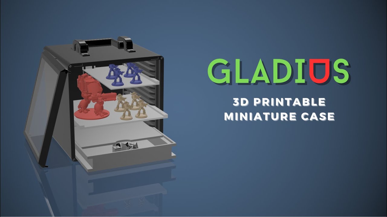Gladius - A 3D Printable Display Case - YouTube