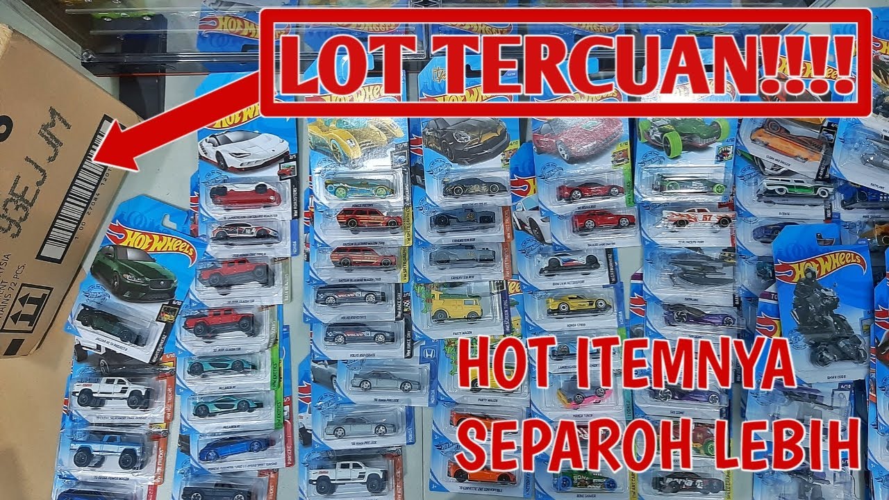 UNBOXING HOT WHEELS LOT J 2020 - PRELUDE, DATSUN WAGON, PORSCHE TFOX ...