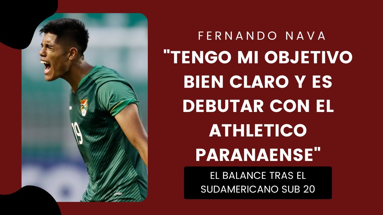 Debutar en el Brasileirao: el objetivo del boliviano Fernando Nava ...