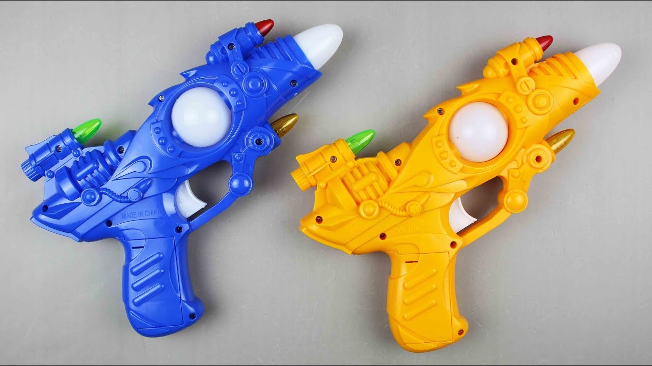 Gorgeous Toy Battery Gun Awesome Battery Gun with Lighting and Sounds ...