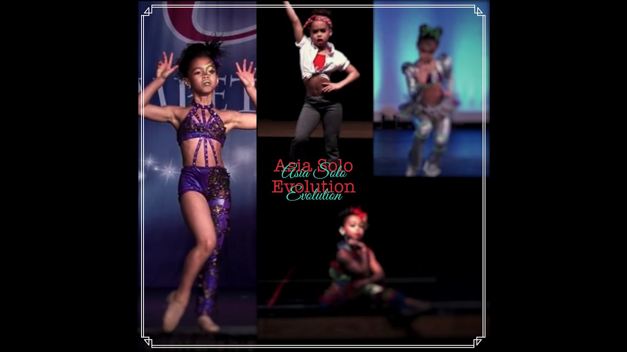Dance Moms||Asia Ray||Solo Evolution - YouTube