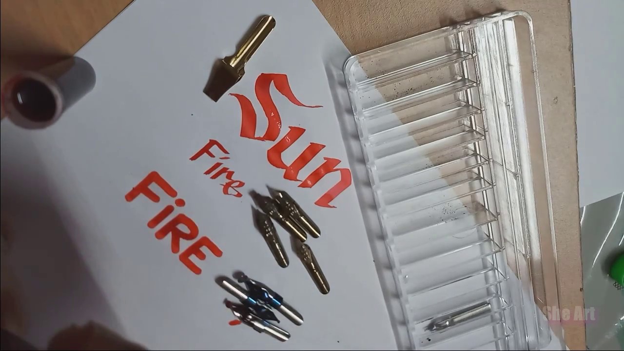 Manuscript Leonardt Student Artist Calligraphy Set + Daytone Ink - YouTube