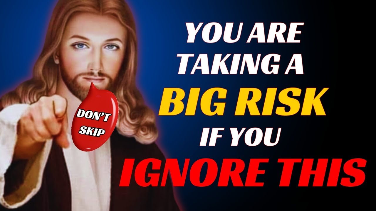 🛑"You Are Taking A Big Risk If You Ignore This "। God's message today ...