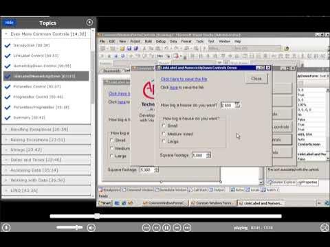 VB Controls - NumericUpDown - YouTube