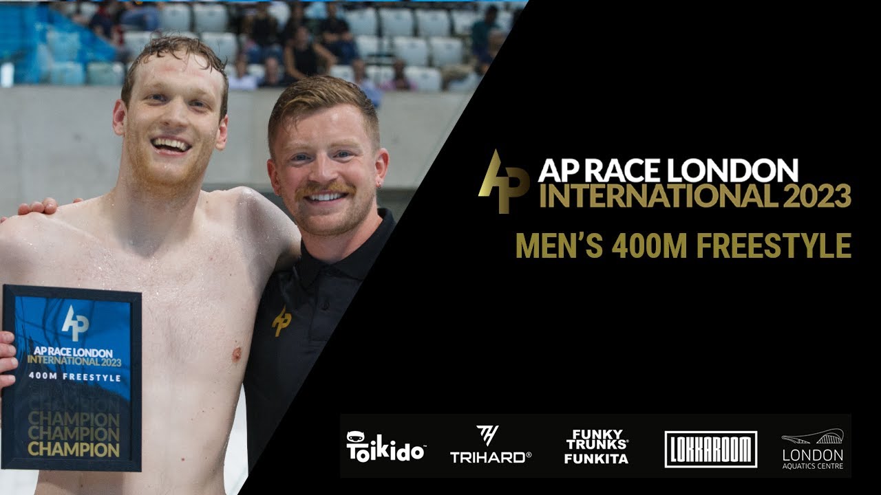 AP Race London International 2023 Super Finals - Men’s 400m Freestyle ...