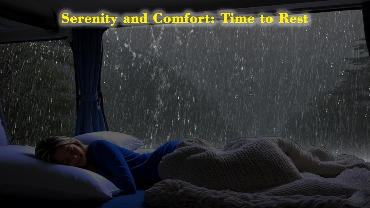 Ultimate Rainstorm for Sleep - Drift Off Fast with Calming Rain Outside ...