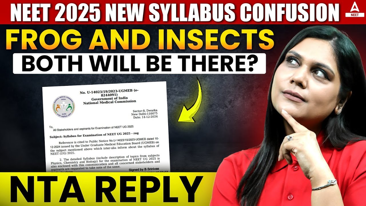 Is Frog an Insect? NTA Clarification on Frog and Cockroach | NEET 2025 ...